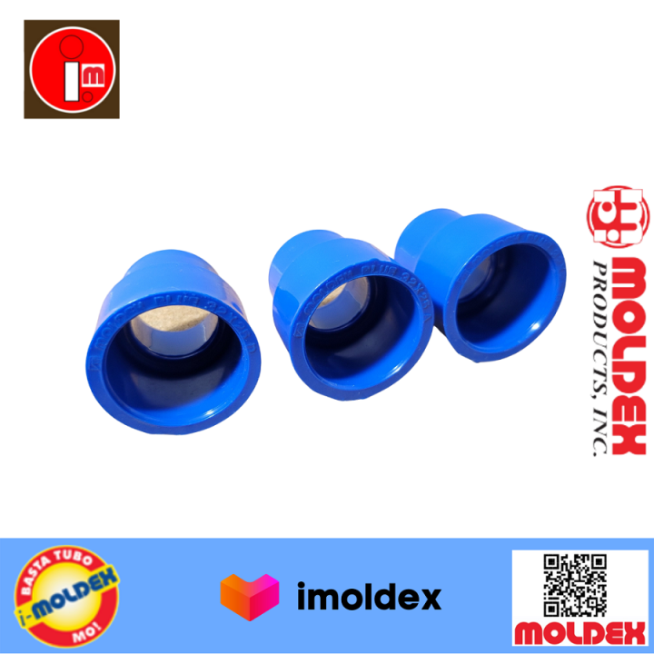 MOLDEX BLUE Reducer PVC fittings authentic for cold water pressure ...