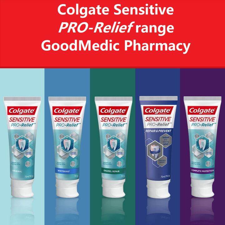 Colgate Sensitive Pro-Relief Toothpaste 110g | Lazada