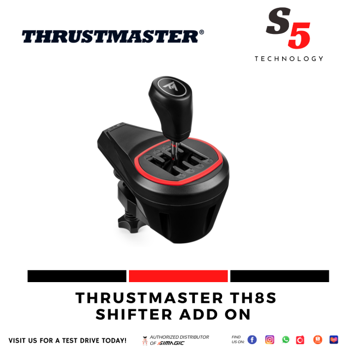 Thrustmaster TH8S SHIFTER ADD-ON / Simracing / sim racing / eracing / simulator / driving ...