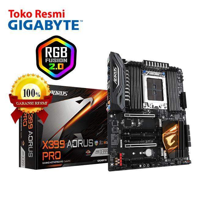 Gigabyte Motherboard ATX Socket TR4 8 x DDR4 [X399 AORUS Pro] | Lazada ...