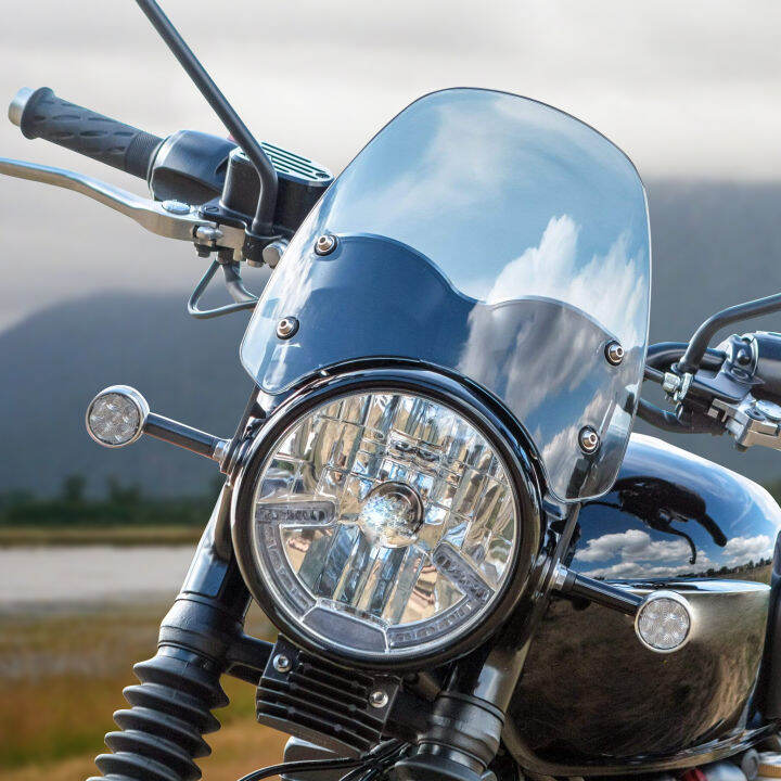 Twin1200 Windshield Visor Viser With Bracket For Triumph Speed Twin ...