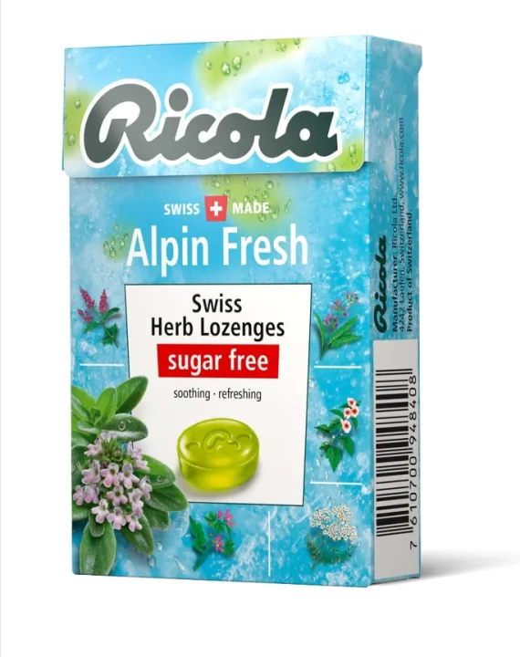 Ricola Alpin Fresh Sugar Free | Lazada PH
