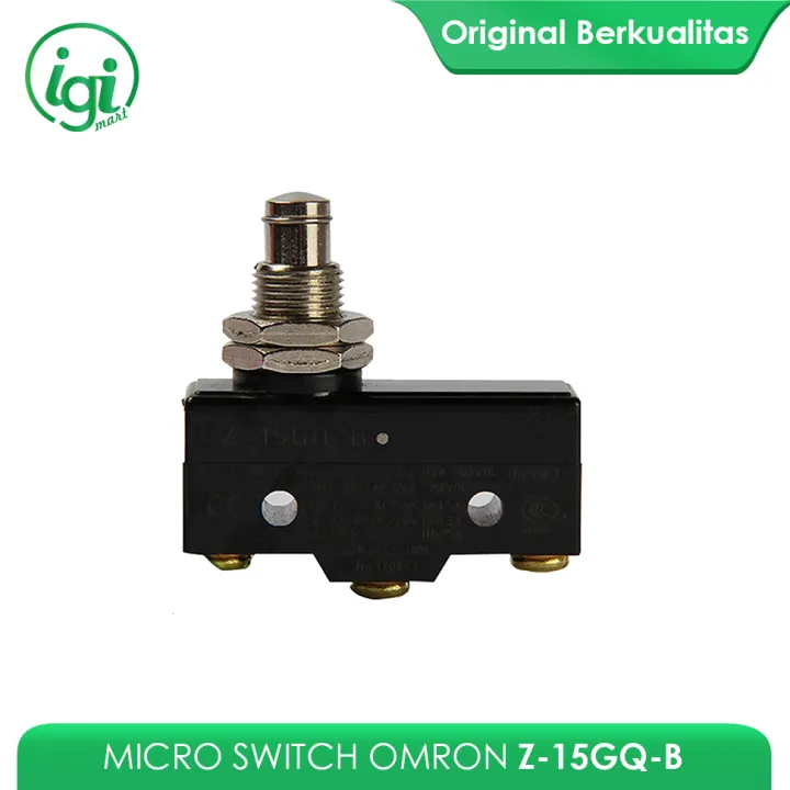 MICRO SWITCH OMRON Z-15GQ-B / LIMIT SWITCH OMRON Z15GQB | Lazada Indonesia
