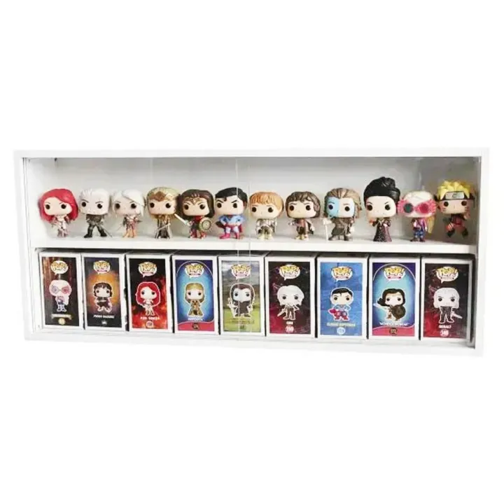 Rak Display Funko Pop NENDOROID GUNDAM - Etalase Action Figure - PUTIH ...