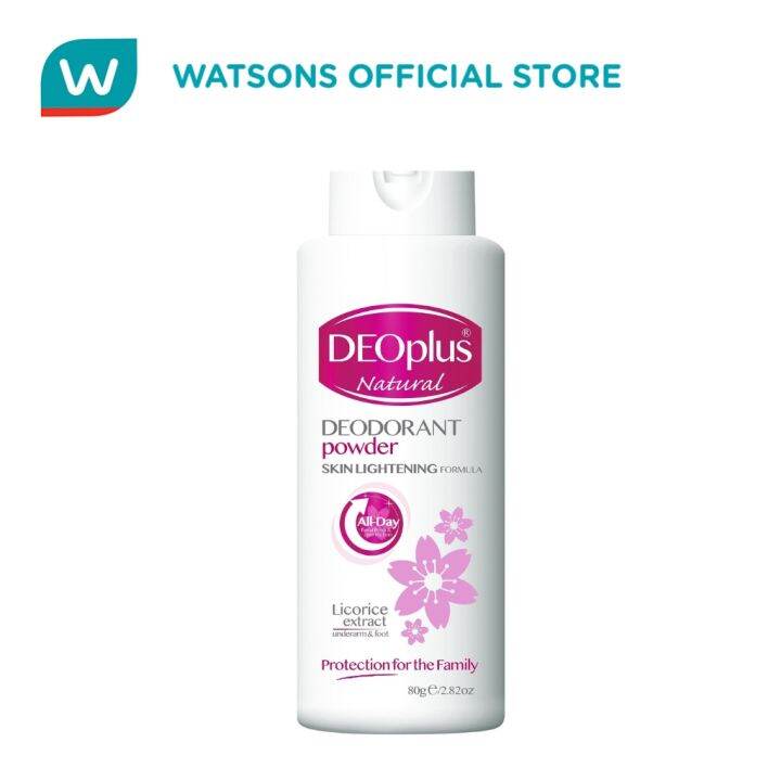 Hot DEOPLUS Deodorant Powder w/ Licorice Extract 80G | Lazada PH