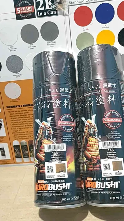 Pilok Pilox Cat Samurai Paint Solder Green Hijau Tentara 146 400ml Cat ...