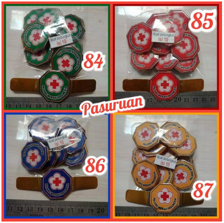 Ring Scarf Slayer Sleyer PMI PMR Mula Madya Wira Palang Merah Indonesia ...