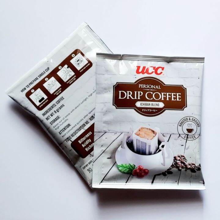 UCC Drip Coffee 8g Ichiban Blend | Lazada PH