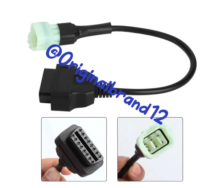 Adapter kabel obd2 DLC motor Suzuki ECU Socket 16 pin to 6 pin | Lazada ...