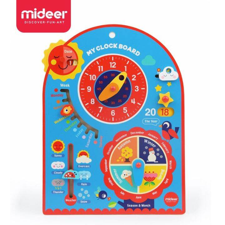 KidsMoment My Clock Board | Lazada PH