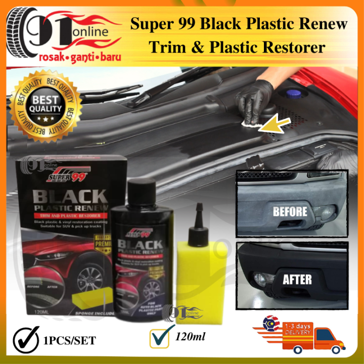 Super 99 Black Plastic Renew Trim & Plastic Restorer Black Plastic ...