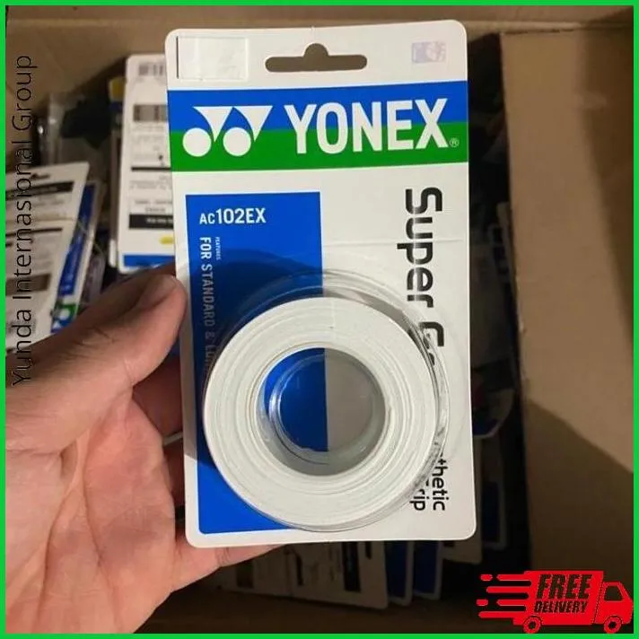 Grip Yonex Karet Ac 102 Ex Roll |Grip Tipis| 100% Original Guarantee Terbaik Dikelasnya | Lazada ...