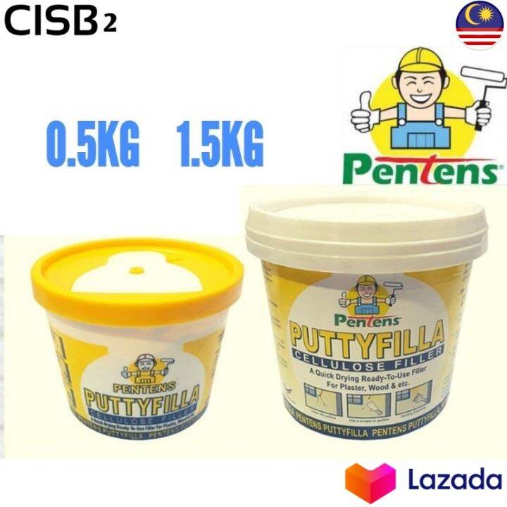 PENTENS Putty Filler / Wall Cellulose Filler | Lazada