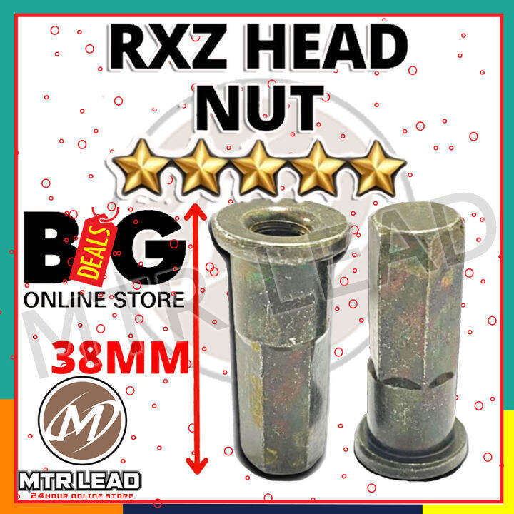 Rxz Head Nut M8 Screw Cylinder Nut Y125z Y125zr Rx135 Blok Nut Standard ...
