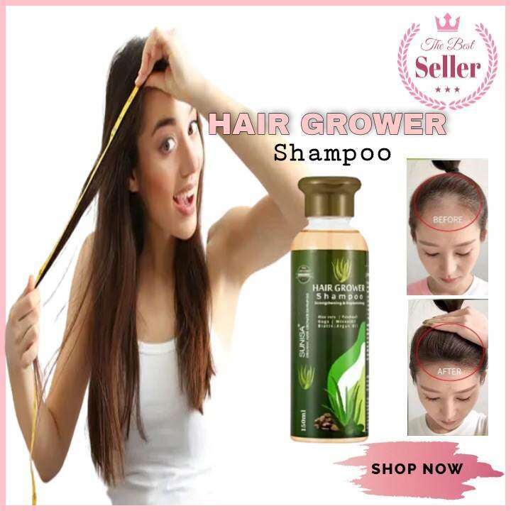 100% Authentic Extreme Hair Grower Shampoo 150ml Sunisa | Hair Grower ...