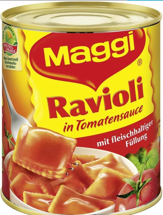🔶 Maggi ravioli in tomato sauce 800gr 🔶 Maggi Ravioli in Tomatensauce ...