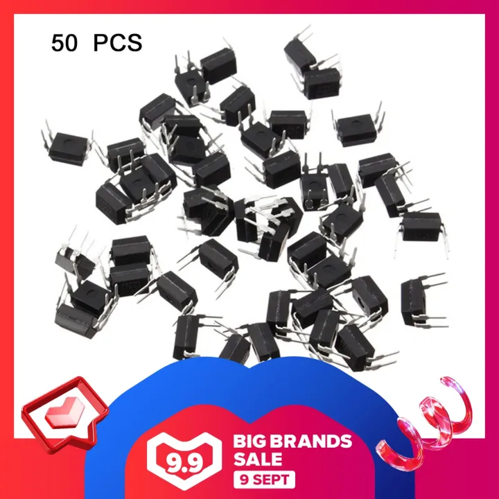 Awins 50pcs Pc817 Optocoupler Sharp Optical Isolator C File Optocoupler ...