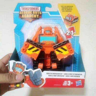 Hasbro Transformers Rescue Robot Bulldozer 14Cm Size Simple Deformation ...
