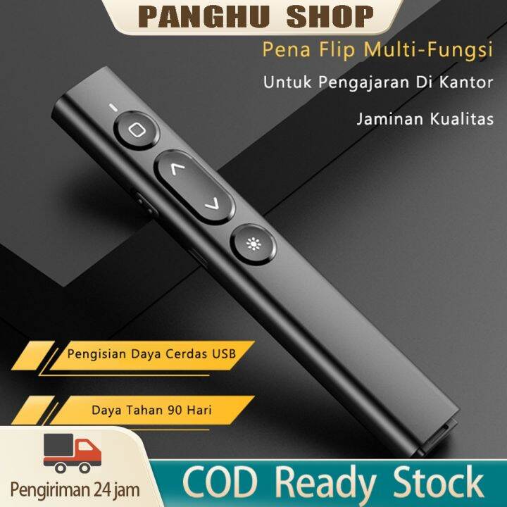 Rechargeable Presentation Laser Pointer Presenter Wireless Laser ...