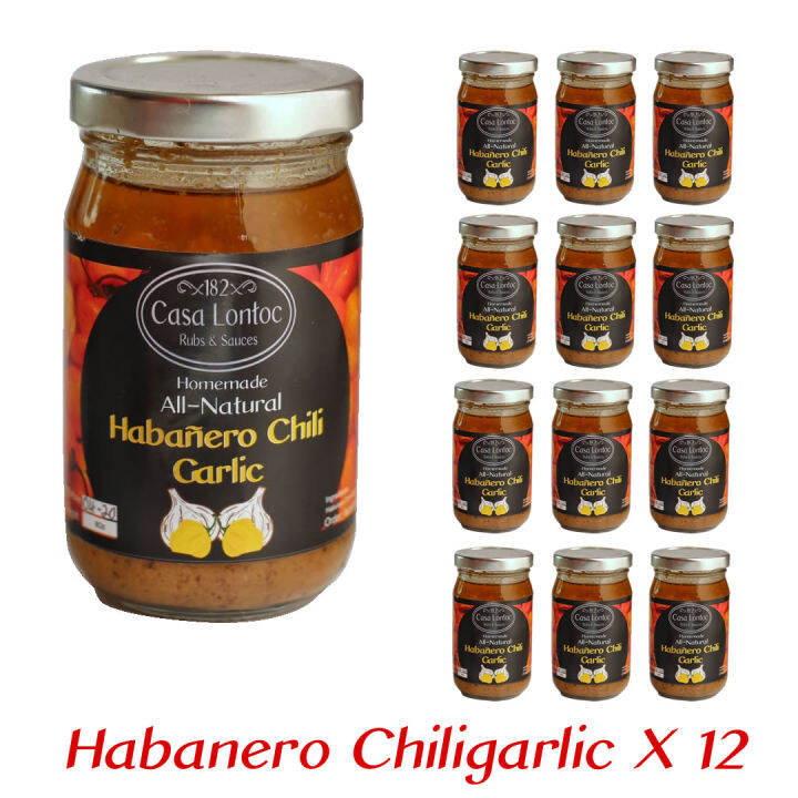 Casa Lontoc Habanero Chili Garlic 8oz X 12 | Lazada PH