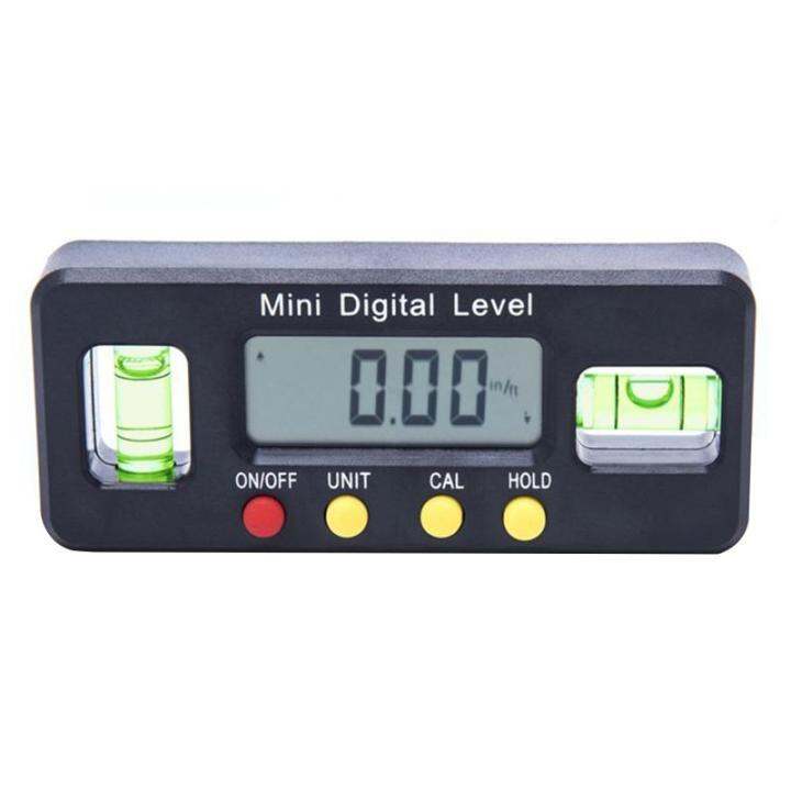 Magnetic Angle Finder Electronic Level Box Digital Level Horizontal ...