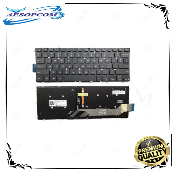 Backlit Dell Inspiron 14-7000 7467 7472 7447 7437 laptop keyboard ...