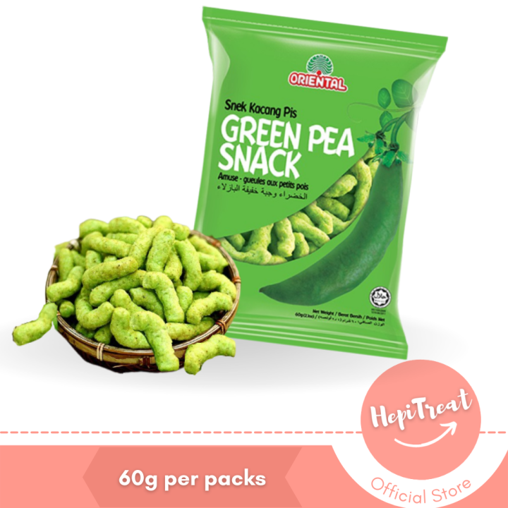 Oriental Green Pea Snack - 60g (Big) by Hepi Treat | Lazada