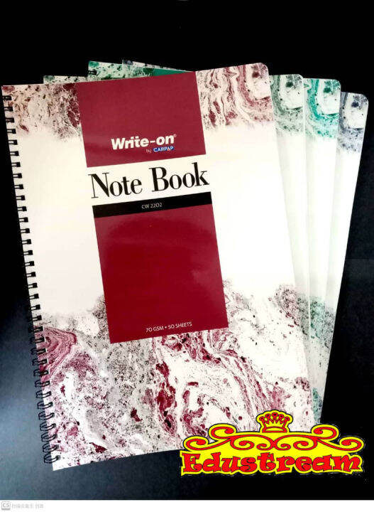 READY STOCK!!! Campap Write-On Note book A4 70 GSM 50 Sheet | Lazada