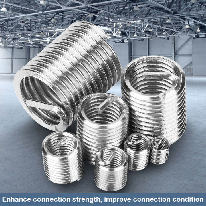 Thread Repair Insert 60pcs M3-M12 Stainless Steel SS304 Coiled Wire ...