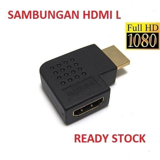 HDMI Converter Male to Female L Shape - Sambungan HDMI | Lazada Indonesia