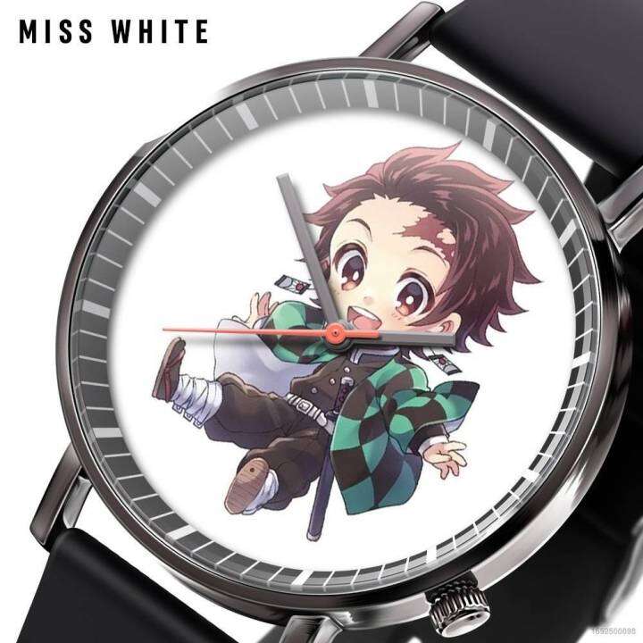 [GR] Demon Slayer Watch Men Women Watches No Digital Scale Kamado ...