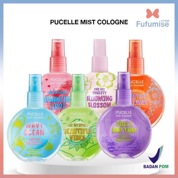 PUCELLE Mist Cologne 150ml | Parfum Remaja | Parfum Fresh | Parfum ...