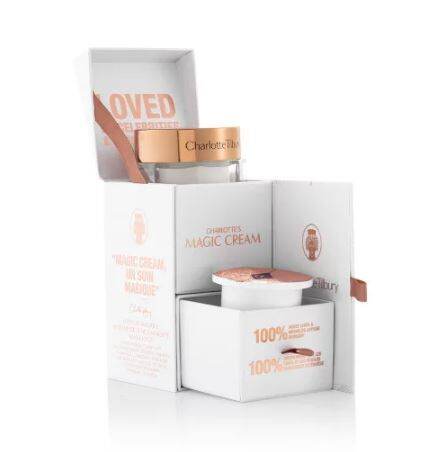 CHARLOTTE TILBURY Charlotte's Magic Cream Moisturizer & Refill Set (2 x ...