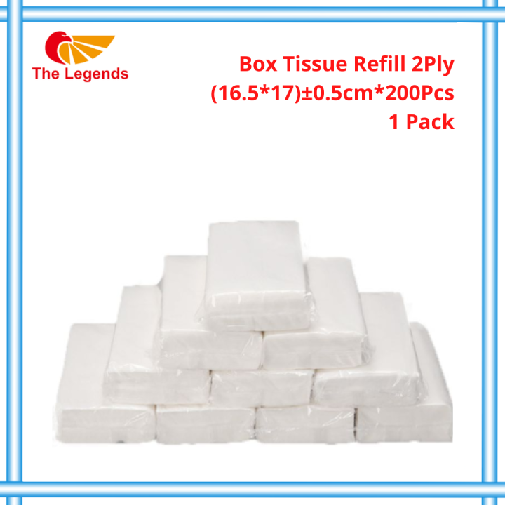 1 Pack Tissue Paper 200 Sheets Facial Tissue / Tissue Car Tissue ...