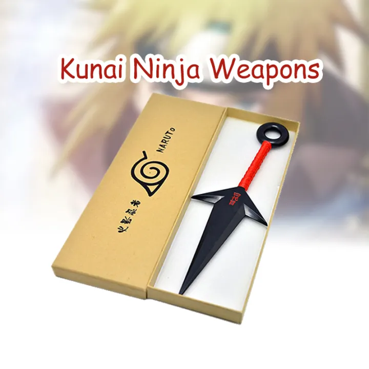 26cm Kunai Ninja Weapons Big Kunai Naruto Ninja Kunai Ninja Red Kunai ...