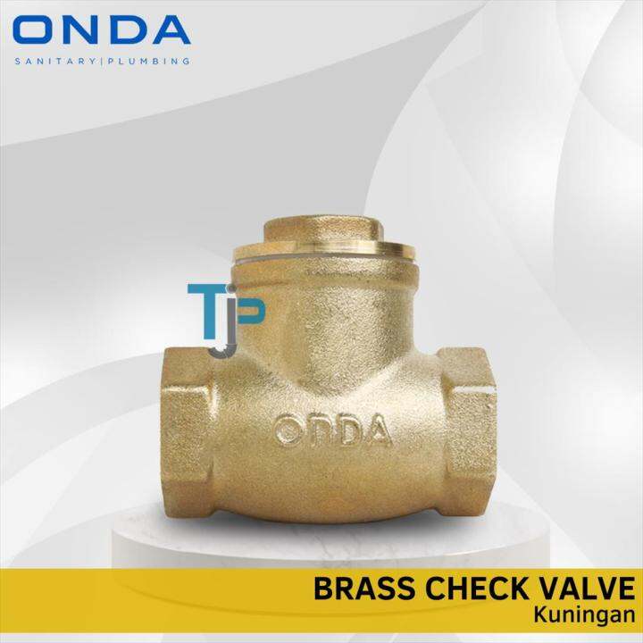 ONDA BRASS CHECK VALVE 1" | Lazada Indonesia