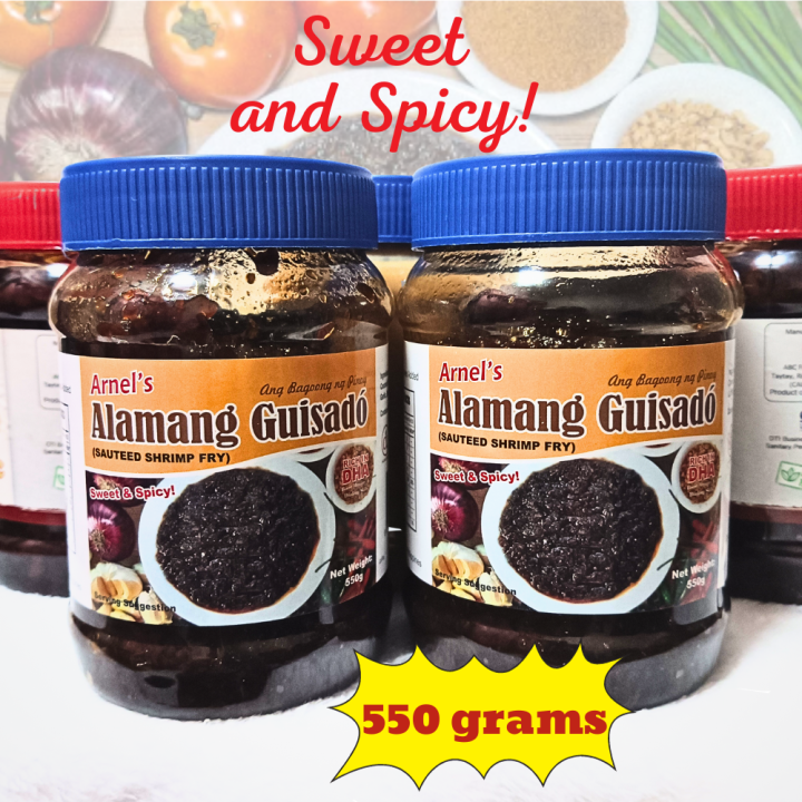 Bagoong Alamang (Shrimp Paste) Sweet & Spicy Ginisang Alamang - Big 550 ...