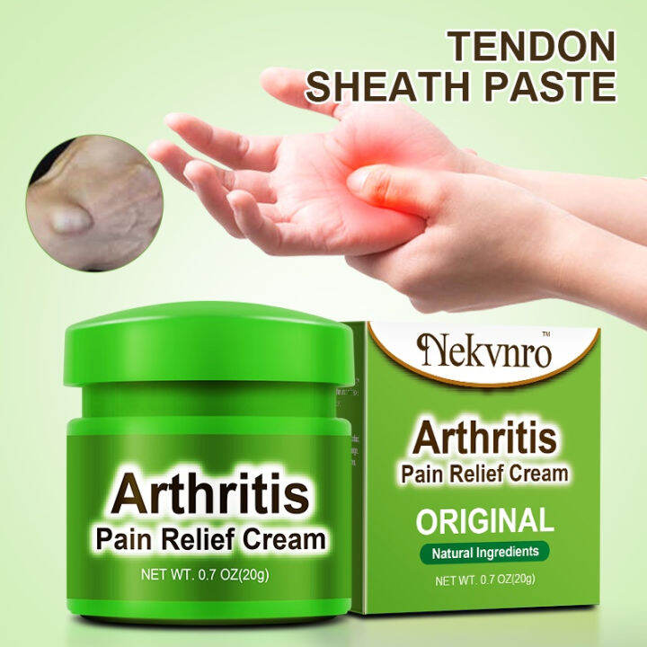 Nekvnro Original Arthritis Pain Relief Cream Joint Knee Pain Toe Finger ...