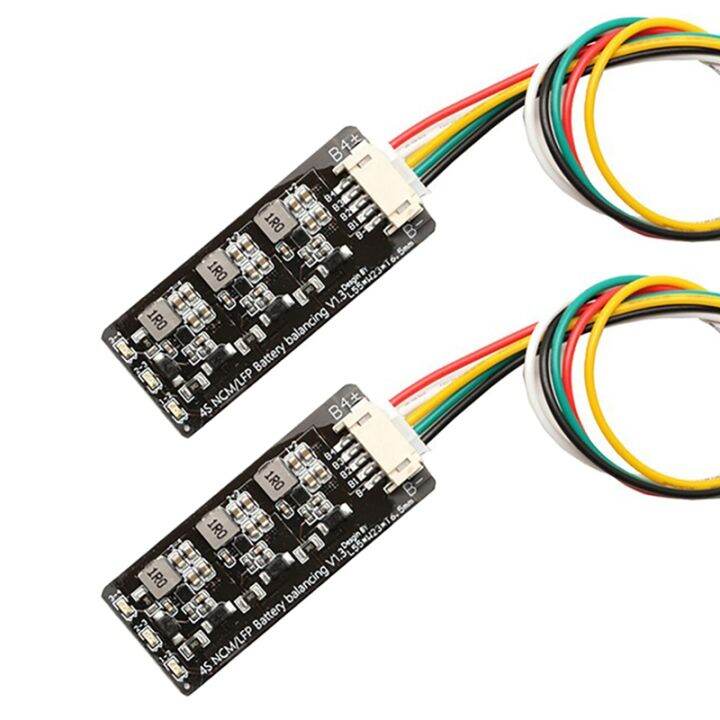 2 Pcs 4S Li-Ion Lipo Lifepo4 LFP Battery Active Balancer Module 1.2A ...