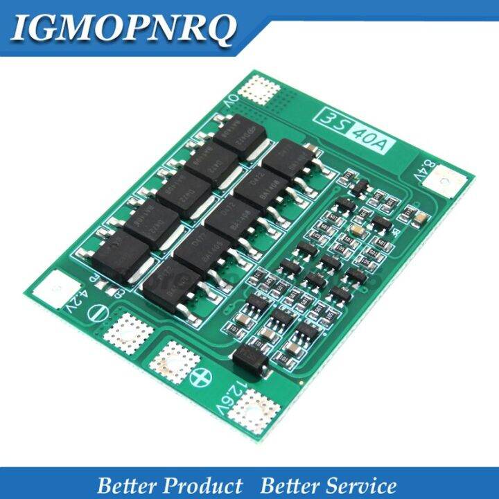 1PCS 3S 10A 20A 25A 30A 40A Li-ion Lithium 18650 Charger BMS Protection ...