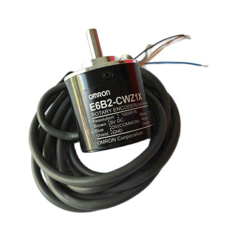 E6B2-CWZ1X Rotary Optical Encoder 1000 1200 1500 1800 2000 PPR P/R 6 Phases Line Driver Output ...