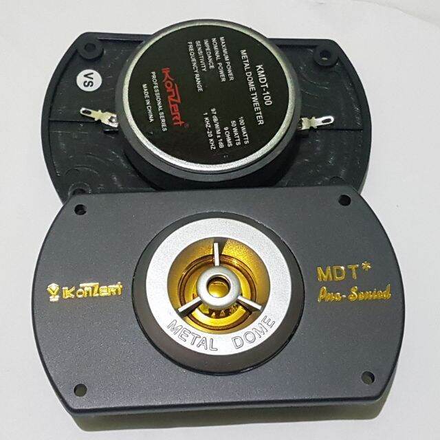 KMDT 100 Metal Dome Tweeter | Lazada PH