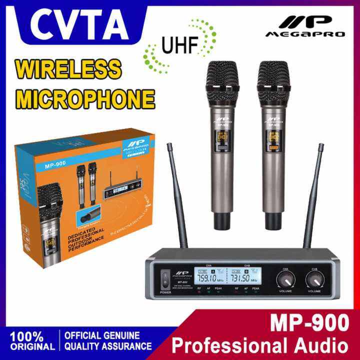 Megapro MP-900 Wireless microphone Rechargeable Karaoke | Lazada PH