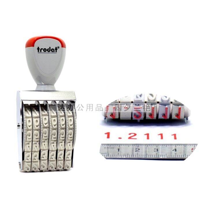 Trodat 1596 digital adjustable coding date code stamp price carton ...