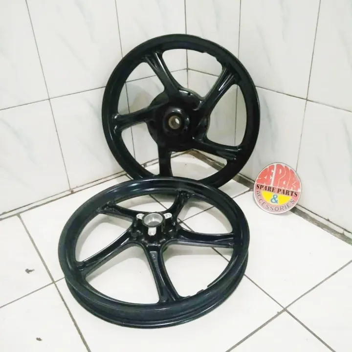Velg Racing Mio J Soul GT Set Ori baut 3 Ring 14 Pelek Standar | Lazada ...