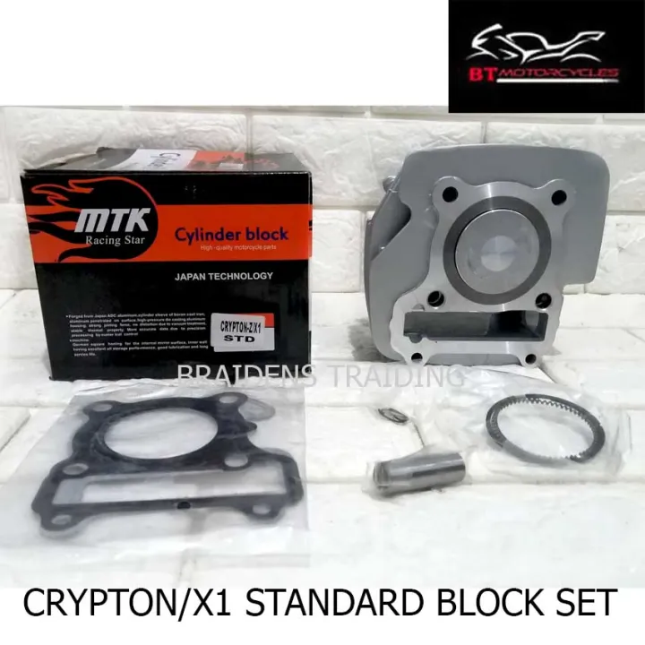 MTK YAMAHA CRYPTON Z/X1 STANDARD CYLINDER BLOCK SET | Lazada PH