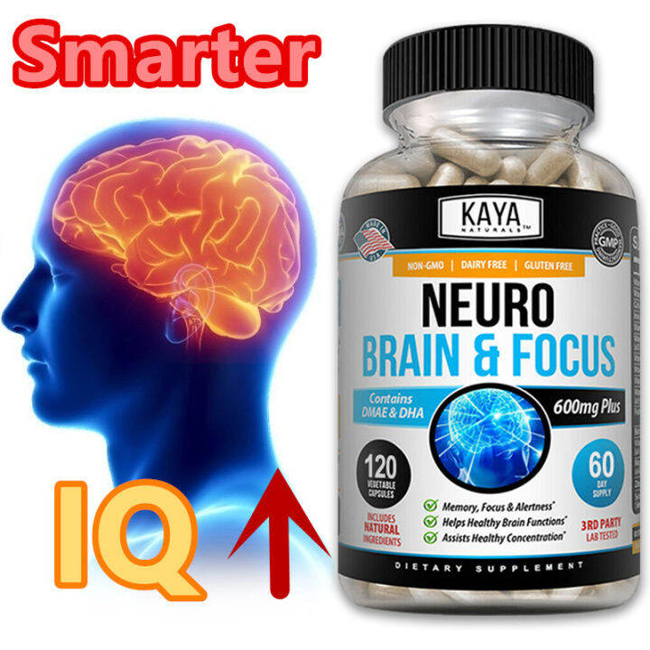 Neuro Brain & Focus 60ct, Healthy Memory Function, Clarity Nootropic Supplement | Lazada PH