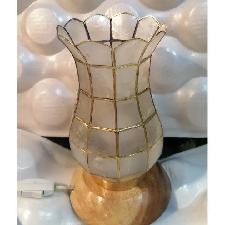 【new】 lampshade Capiz shell(base design)wLed light | Lazada PH