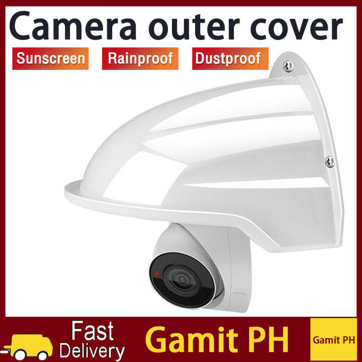 [Gamit PH]Rain Sun Shield Weather Cover Anti Glare Side Bracket CCTV ...