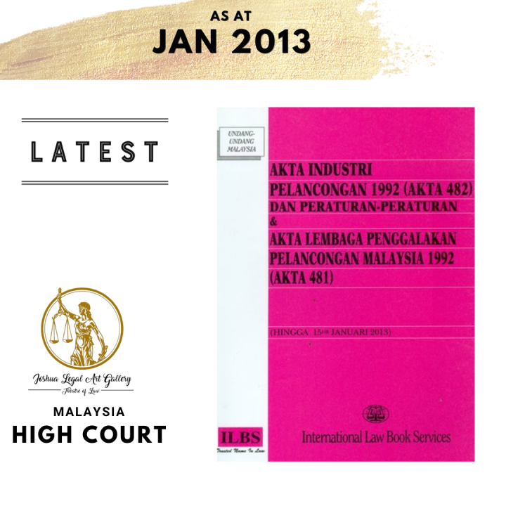 Akta Industri pelancongan 1992 (Akta 482) dan Peraturan (Hingga 14HB Januari 2013) | Lazada